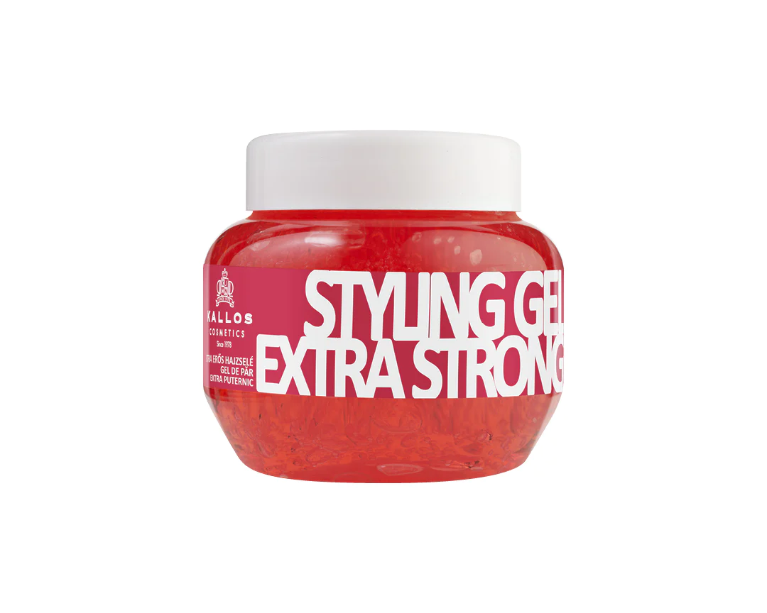 KALLOS Extra Strong gel za kosu 275ml – Saponando Kućna Hemija